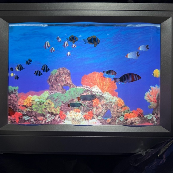 Other | Aquarium Led Light Display With Colorful Fish | Poshmark